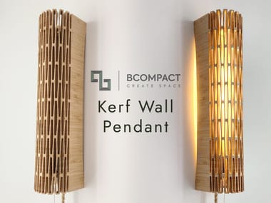 KERF WALL PENDANT Wall lamp By Bcompact