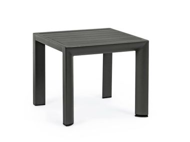 CRUISE Powder coated aluminium garden side table By Bizzotto