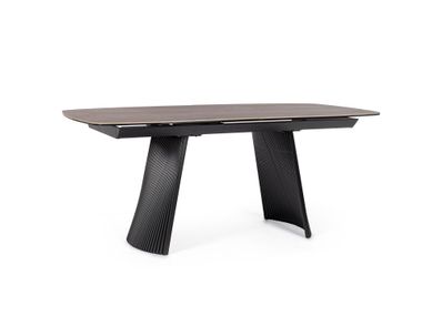 OLIVER Rectangular extending ceramic table By Bizzotto