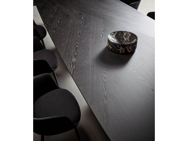 MELLOW Barrel-shaped dining table By Bonaldo | design Bartoli Design
