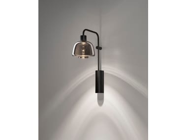 DREP A/04 Luminária de parede LED de vidro borosilicato By Bover