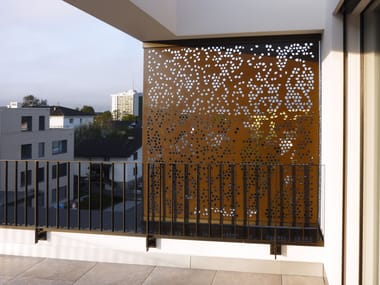 Balcony Partitions & Cabinets Garden partition By Bruag