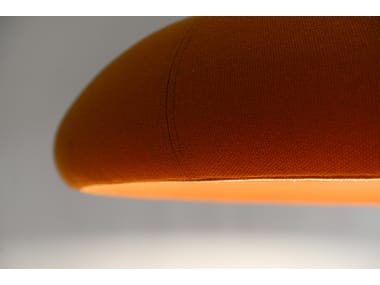 BuzziDome LED fabric pendant lamp By BuzziSpace