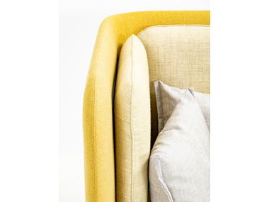 BUZZISPARK LOW | Armchair Fabric armchair with armrests By BuzziSpace ...