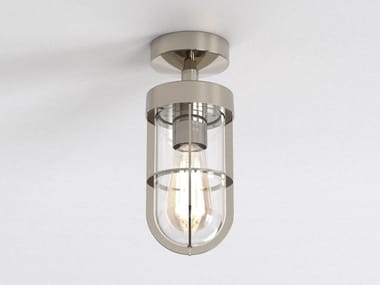 CABIN SEMI FLUSH | Zinc outdoor ceiling lamp Zinc outdoor ceiling lamp ...