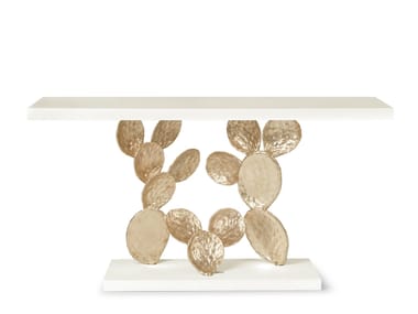 Rectangular stone console table CACTUS By Ginger & Jagger