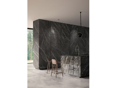 CALACATTA BLACK LUCIDATO STARLIT Wall tiles By Laminam