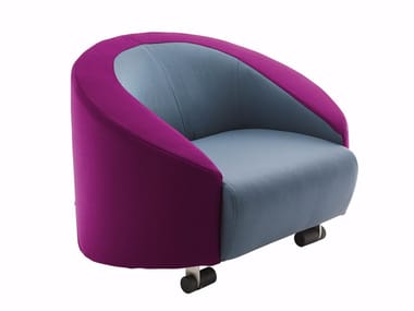 Armchairs with casters | Archiproducts