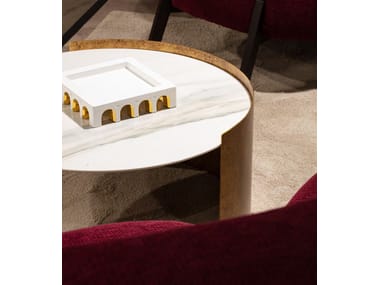 OSIRIS Round ceramic coffee table By CASA +39