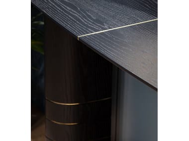 TORII Rectangular wooden console table By CASA +39