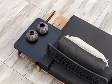 CASUAL MODULAR Rectangular wooden coffee table with tray By cbdesign ...