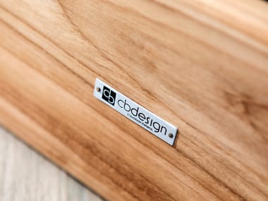 CASUAL MODULAR Square wooden coffee table By CBdesign | design Carlo Basso