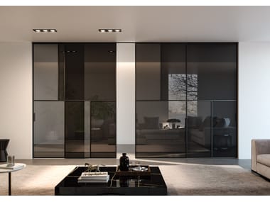 CELINE Glass sliding door By ALBED | design Paolo Festa
