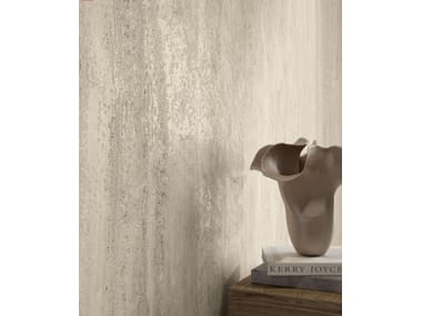 STONE LAB - TRAVERTINO EBUR Porcelain stoneware kitchen worktop with ...