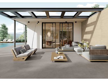 GLOMERA Rectified porcelain stoneware wall/floor tiles By CERDISA