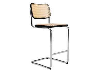 CESCA™ Cantilever Vienna straw stool By KNOLL | design Marcel Breuer