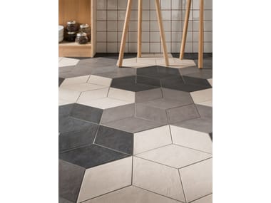 Porcelain stoneware wall/floor tiles CHALK WHITE Chalk Collection By ...
