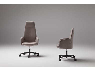 CHANNEL Leather executive chair By Ofifran