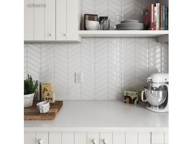 CHEVRON WALL By EQUIPE CERAMICAS