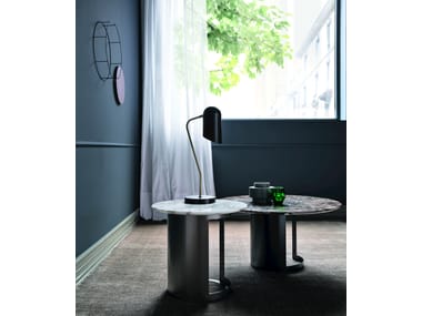 CI Round marble coffee table By Bodema | design Carlotta Manzoni