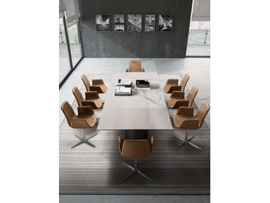 CILINDRO Rectangular ceramic living room table By EFORMA | design Ollen Pal