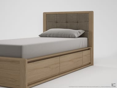CIRCA17 | Single bed By KARPENTER design Hugues Revuelta