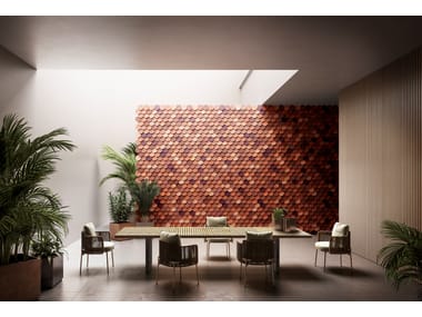 CIRCLE WALL 3D Wall Cladding By DE CASTELLI