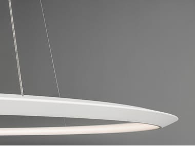 CIRCULAR LED aluminium pendant lamp By LedsC4 | design Ramón Benedito