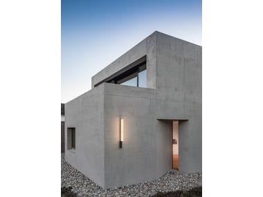 CLASS LED glass and aluminium outdoor wall lamp By Vibia | design ...