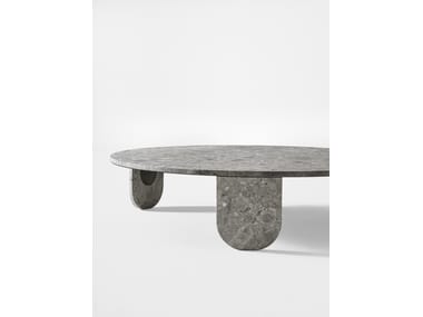 CLEMO Round marble coffee table By Gallotti&Radice | design Massimo ...