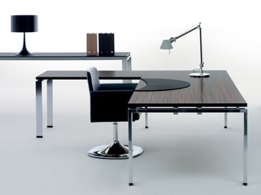 CLICK L-shaped workstation desk By Manerba