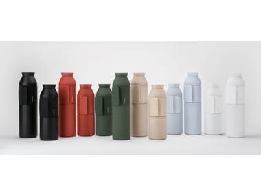 Stainless steel Thermal bottle CLOSCA BOTTLE WAVE By Closca Design