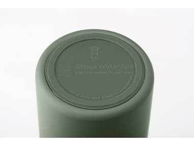 Stainless steel Thermal bottle CLOSCA BOTTLE WAVE By Closca Design