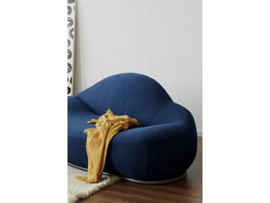 Curved 2 seater fabric sofa CLOUD Cloud Collection By grado design