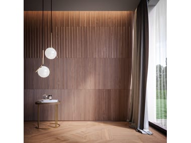 RELEVO Wooden boiserie / 3D Wall Cladding By FOGLIE D'ORO