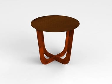 COFFEE | Corten™ coffee table Round Corten™ coffee table By TrackDesign ...