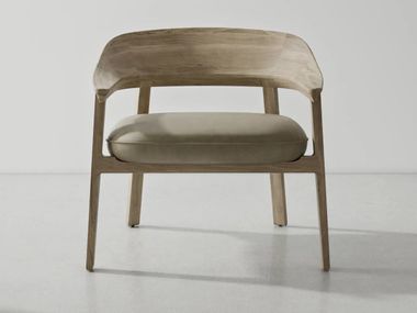 COLLETTE Ash easy chair with integrated cushion By District Eight