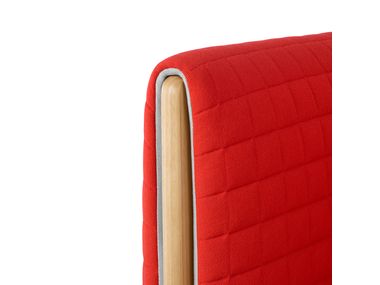 COLOURFORM 3 seater fabric sofa with chaise longue By Herman Miller ...