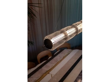 COLUMN 175 HORIZONTAL Pendant lamp By A-N-D | design Lukas Peet