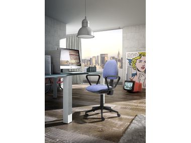 COMFORT JOLLY Fabric office chair with armrests with 5-Spoke base By ...