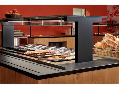COMPANY RESTAURANTS Comptoir de bar / Vitrine réfrigérée By Prisma