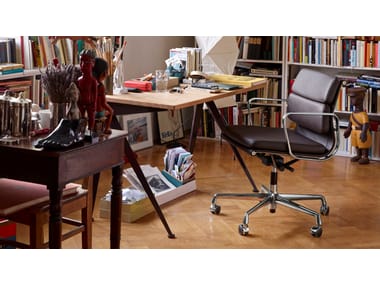 COMPAS DIRECTION Rectangular solid wood writing desk By Vitra | design ...