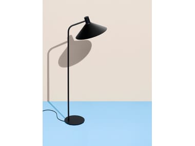COMPOSE LED aluminium floor lamp By Zero | design Jens Fager