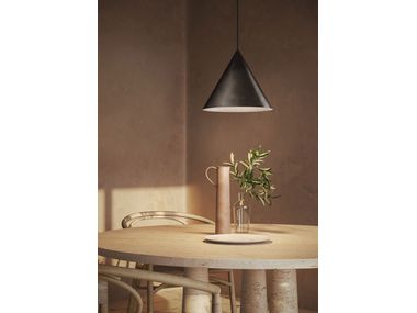CONE 286.02 Iron pendant lamp By Il Fanale