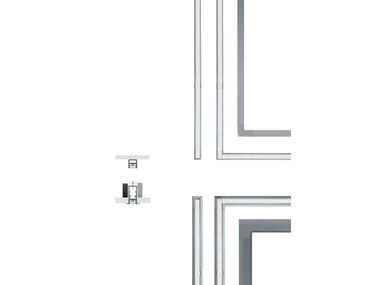 CONTINUOUS ROD MINIMAL Aluminium linear lighting profile By SIMES