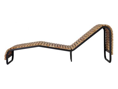 CONTOUR | Wooden outdoor chair Contour Collection By Euroform W