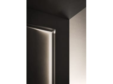Porta filomuro con illuminzione LED integrata CONTROLUCE - Scrigno ...