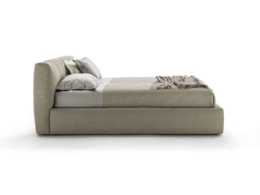 COOPER Fabric bed with upholstered headboard By Frigerio | design ...