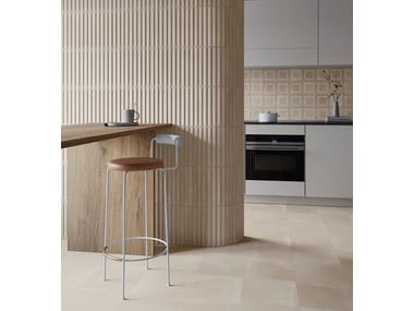 Glazed porcelain stoneware wall/floor tiles with concrete effect CORE By GAYAFORES