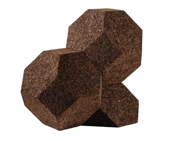 CORKAHEDRON Cork room divider By GENCORK | design DIGITALAB